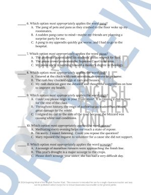 Shakespeare's Hamlet Vocabulary Games for High School (Act 3) | Made By ...