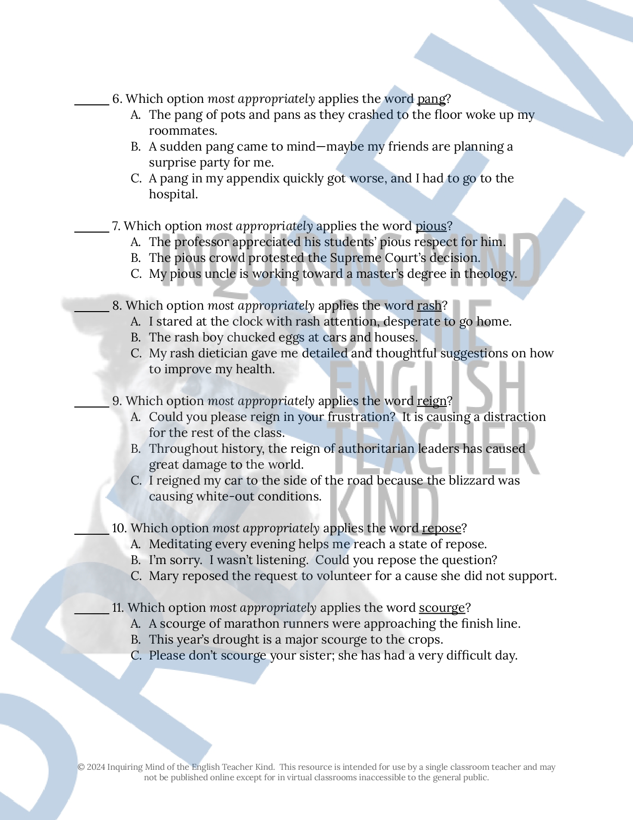 Shakespeare's Hamlet Vocabulary Games for High School (Act 3) | Made By ...