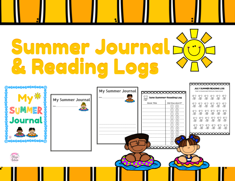 Summer Journal & Reading Logs | Made By Teachers