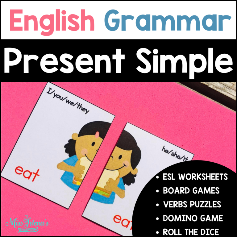 3rd Grade Present Simple Tense Worksheets - Made By Teachers