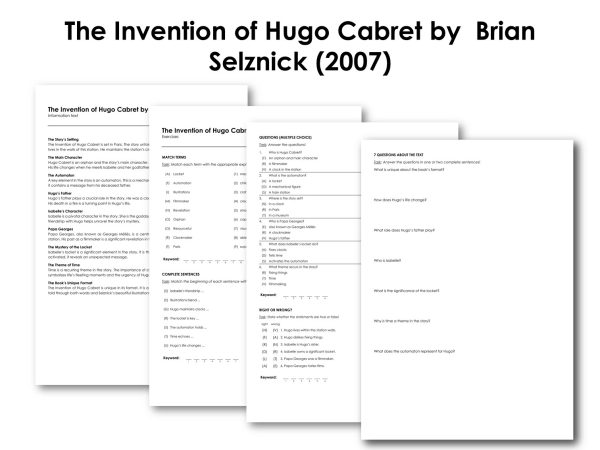 The Invention of Hugo Cabret by Brian Selznick (2007) | Made By Teachers