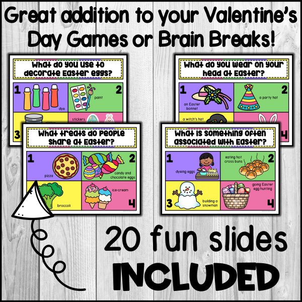 Easter Four Corners Game - Spring Brain Break & Conversation Starter ...