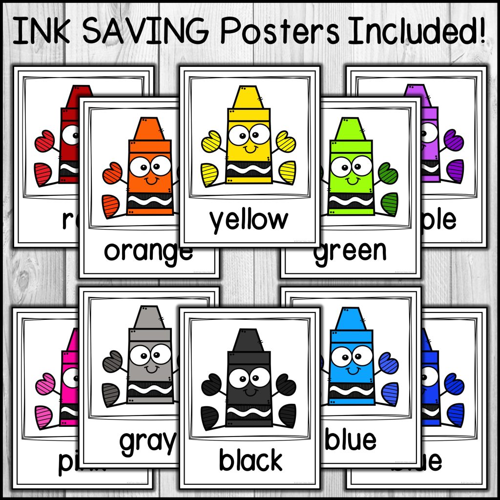 Color Posters - Bright and Colorful Classroom Decor - Made By Teachers