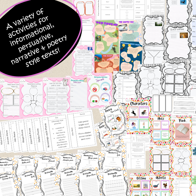 YEARLONG MEGA Writing BUNDLE | Persuasive Informational Narrative ...
