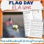 American Flag Day Unit - Paired Reading Activity Packet, Writing ...