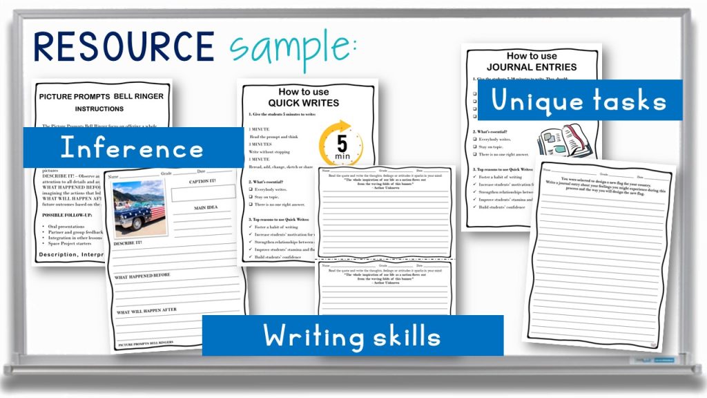 American Flag Day Unit - Paired Reading Activity Packet, Writing ...