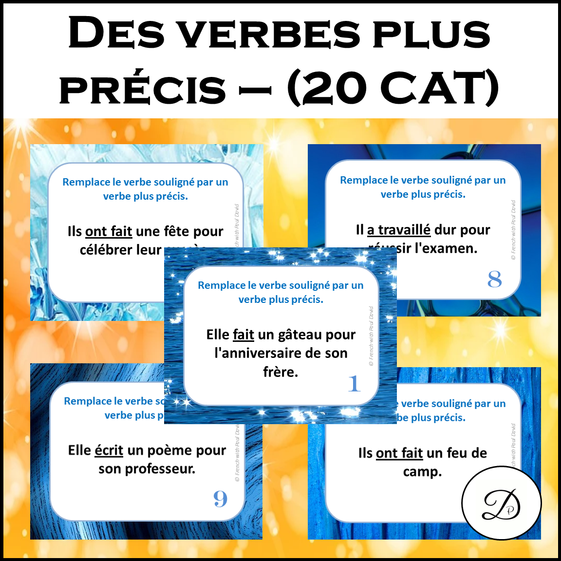 Donner une voix aux personnages - 32 cartes à tâches | Made By Teachers