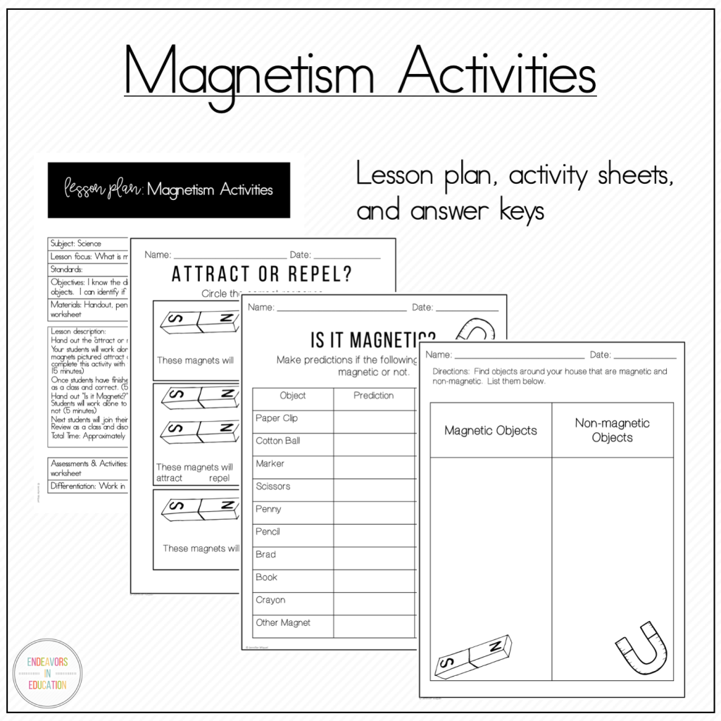 Electricity and Magnetism Worksheets and Activities | Made By Teachers