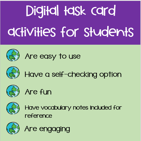 Spanish Ser and Estar Usage Interactive Digital Task Cards on Google ...