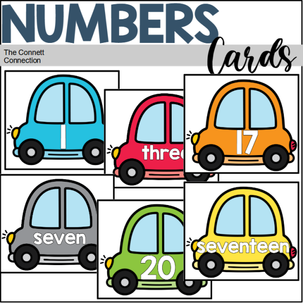 Transportation Alphabet and Number Cards and Puzzles | Made By Teachers