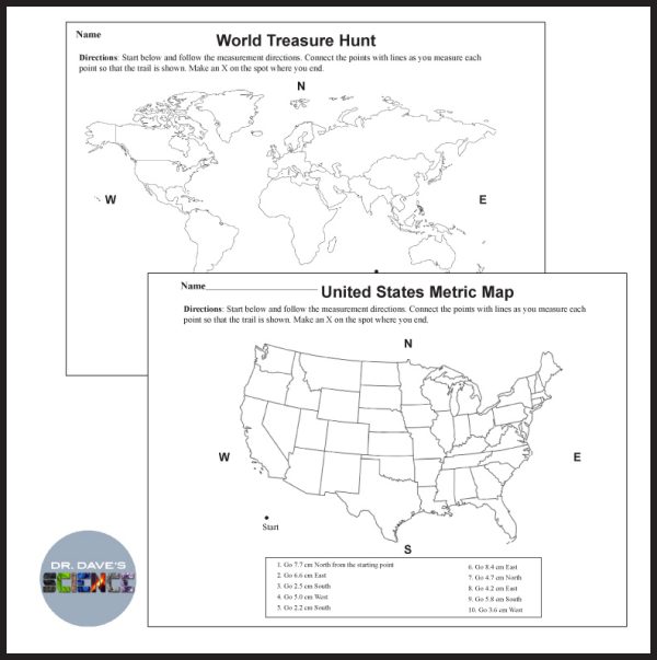 Measurement Worksheets Activities Centimeters Metric System | Made By ...