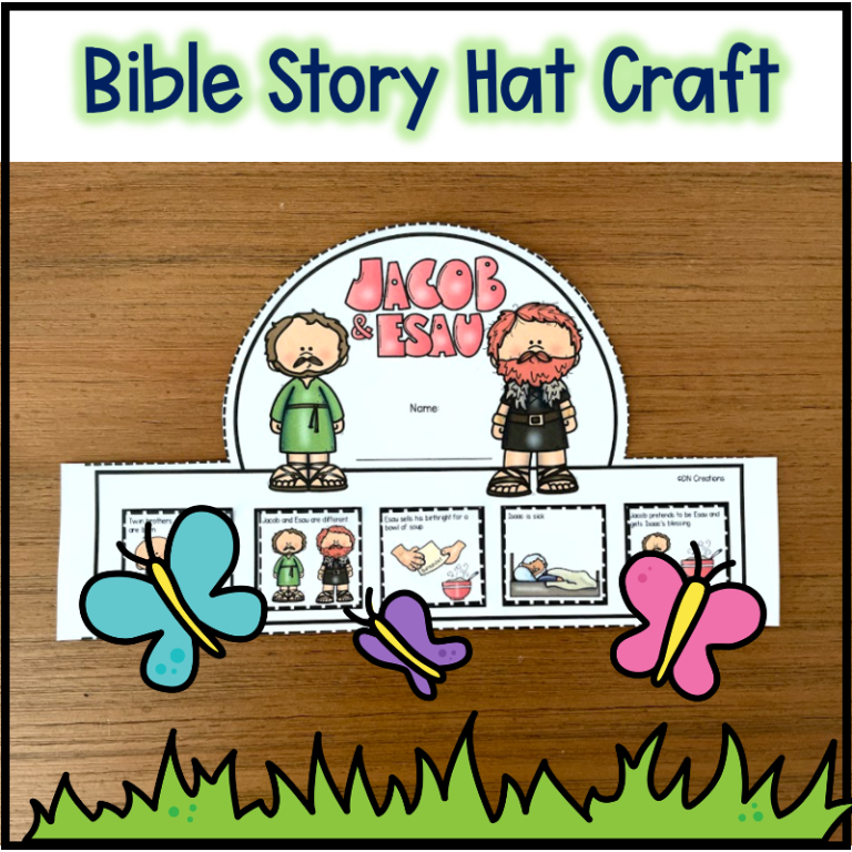 Jacob and Esau Activity Bundle for Genesis 25 Sunday School Bible ...