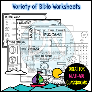 Joseph and His Brothers Bible Activities for Sunday School Bible Lesson ...