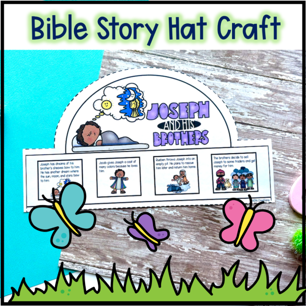 Joseph and His Brothers Bible Activities for Sunday School Bible Lesson ...