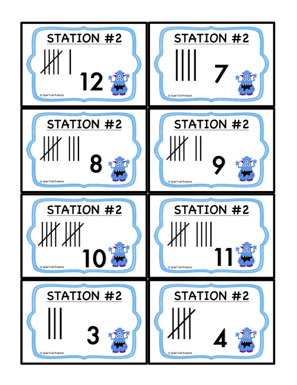 1-Digit and 2-Digit MULTIPLICATION Learning Activities with Monsters ...