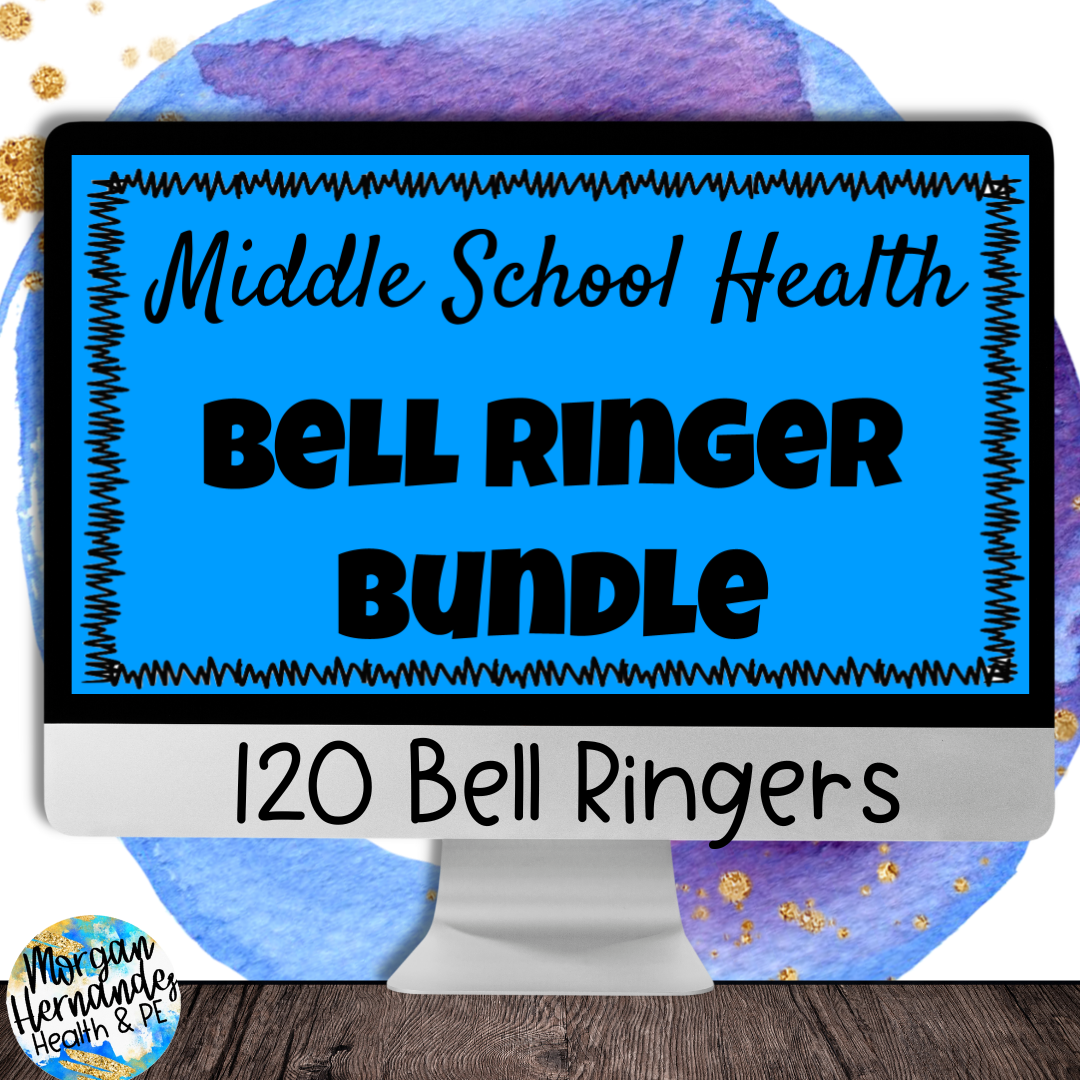 Middle School Health Bell Ringer Bundle | Made By Teachers