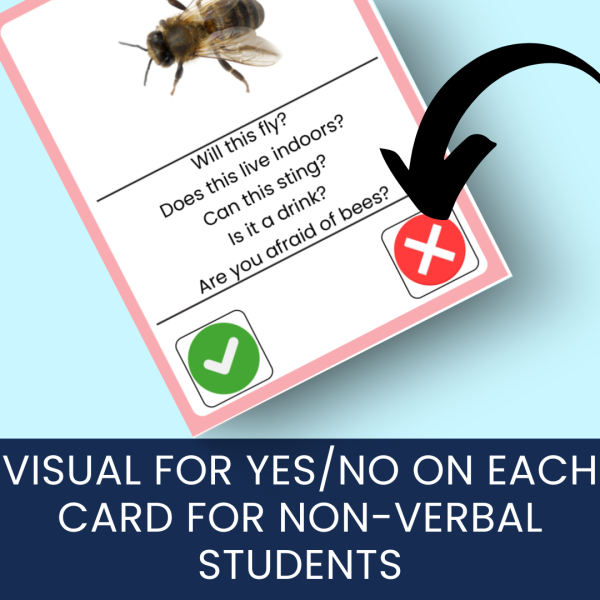 Answer Yes No Questions Photo Cards Aligned with ABLLS G23 & H37 Yes/No ...