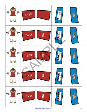 Build a Scarecrow Counting Card Game | Made By Teachers