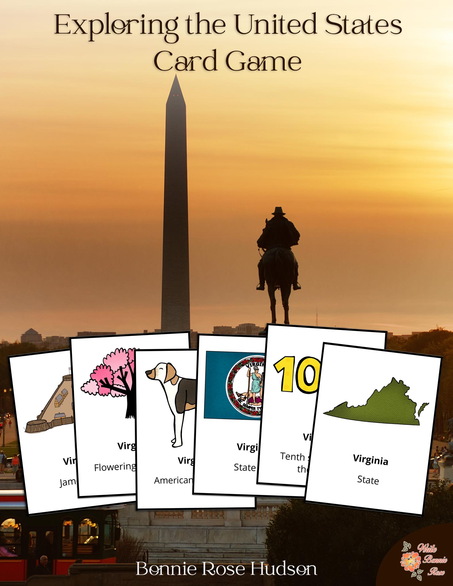 Exploring the United States Card Game | Made By Teachers