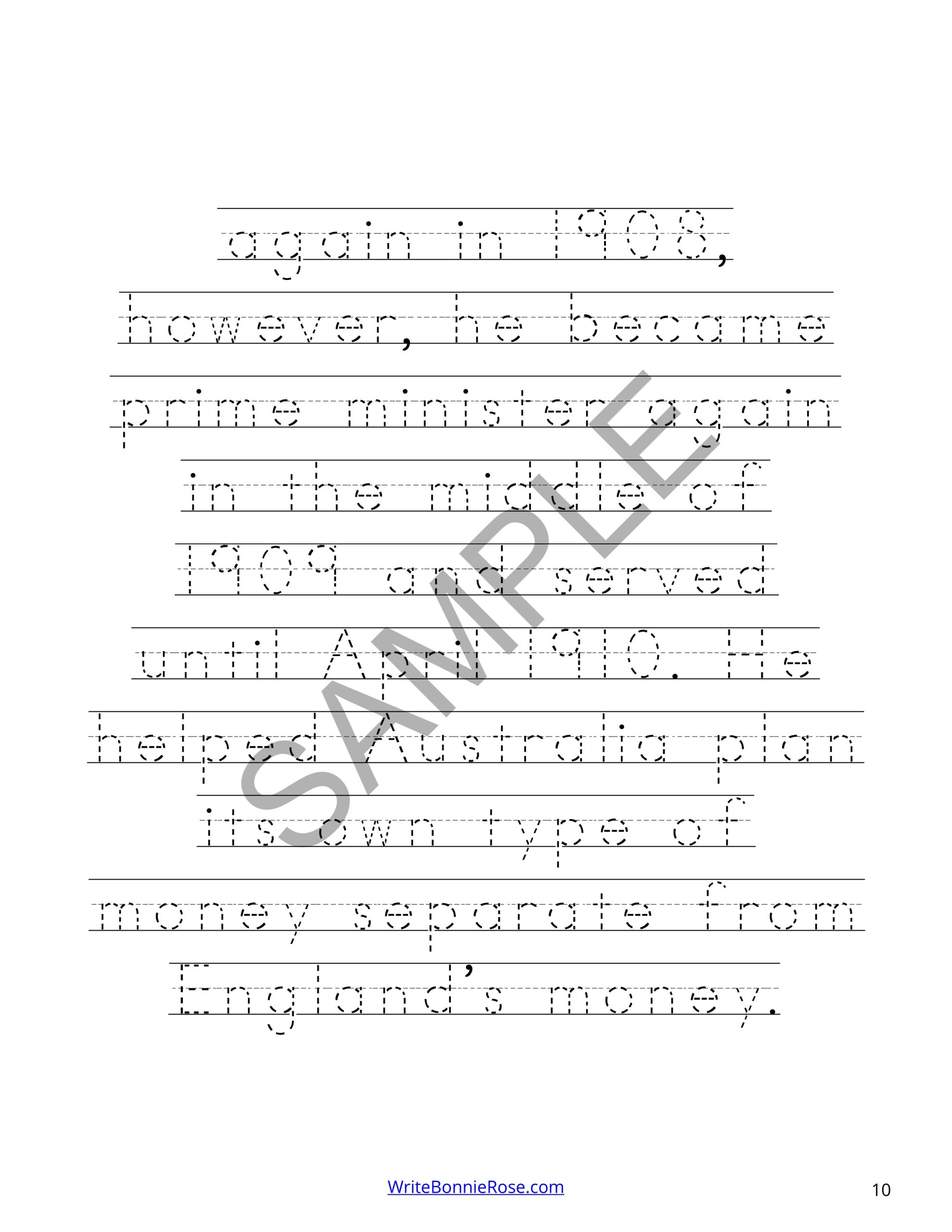 Prime Ministers of Australia Coloring Book with Print Copywork | Made ...