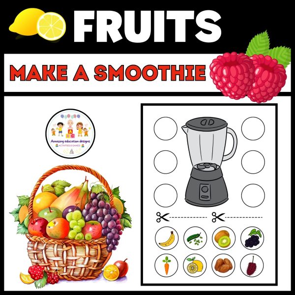 Make A Smoothie Pretend Game Activities | Made By Teachers