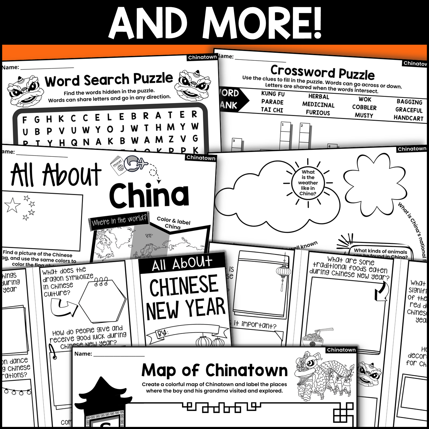 Chinatown by William Low Interactive Read-Aloud Activities and Book ...