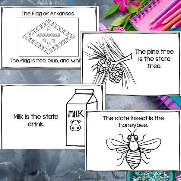 Arkansas Mini Book for Early Readers - A State Study | Made By Teachers
