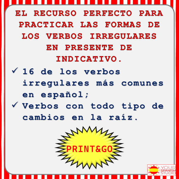Spanish Grammar Practice Irregular Verb Wheels Conjugation&Writing ...