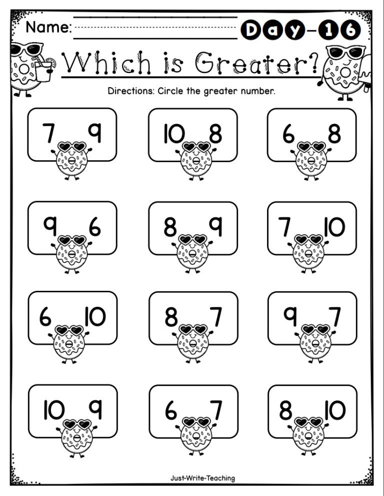 Rising First Grade Summer Math Packet (Kindergarten Review) - Made By ...