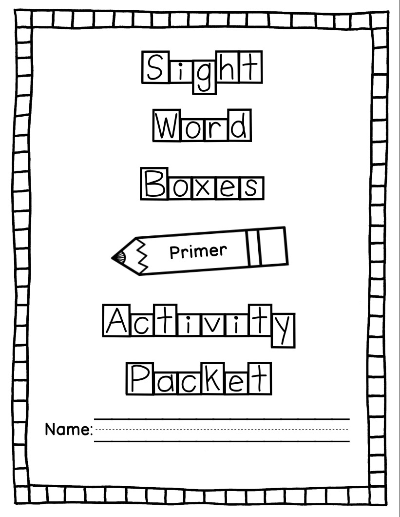 Primer Sight Word Centers - Word Boxes | Made By Teachers