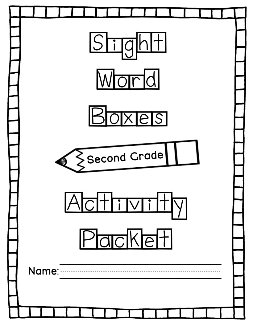 Second Grade Sight Word Centers - Word Boxes - Made By Teachers