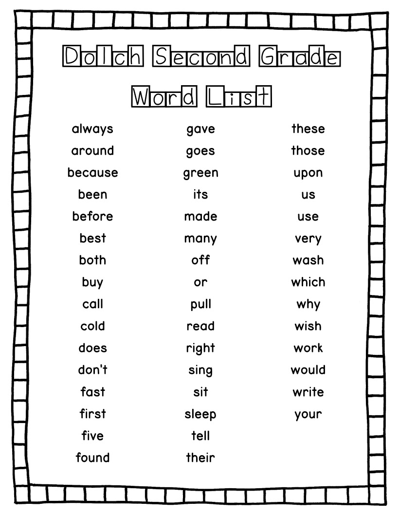 Second Grade Sight Word Centers - Word Boxes - Made By Teachers