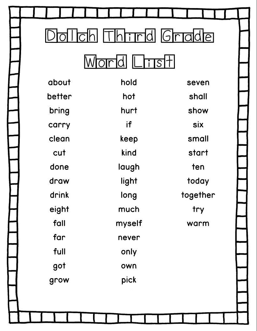Third Grade Sight Word Centers - Word Boxes | Made By Teachers