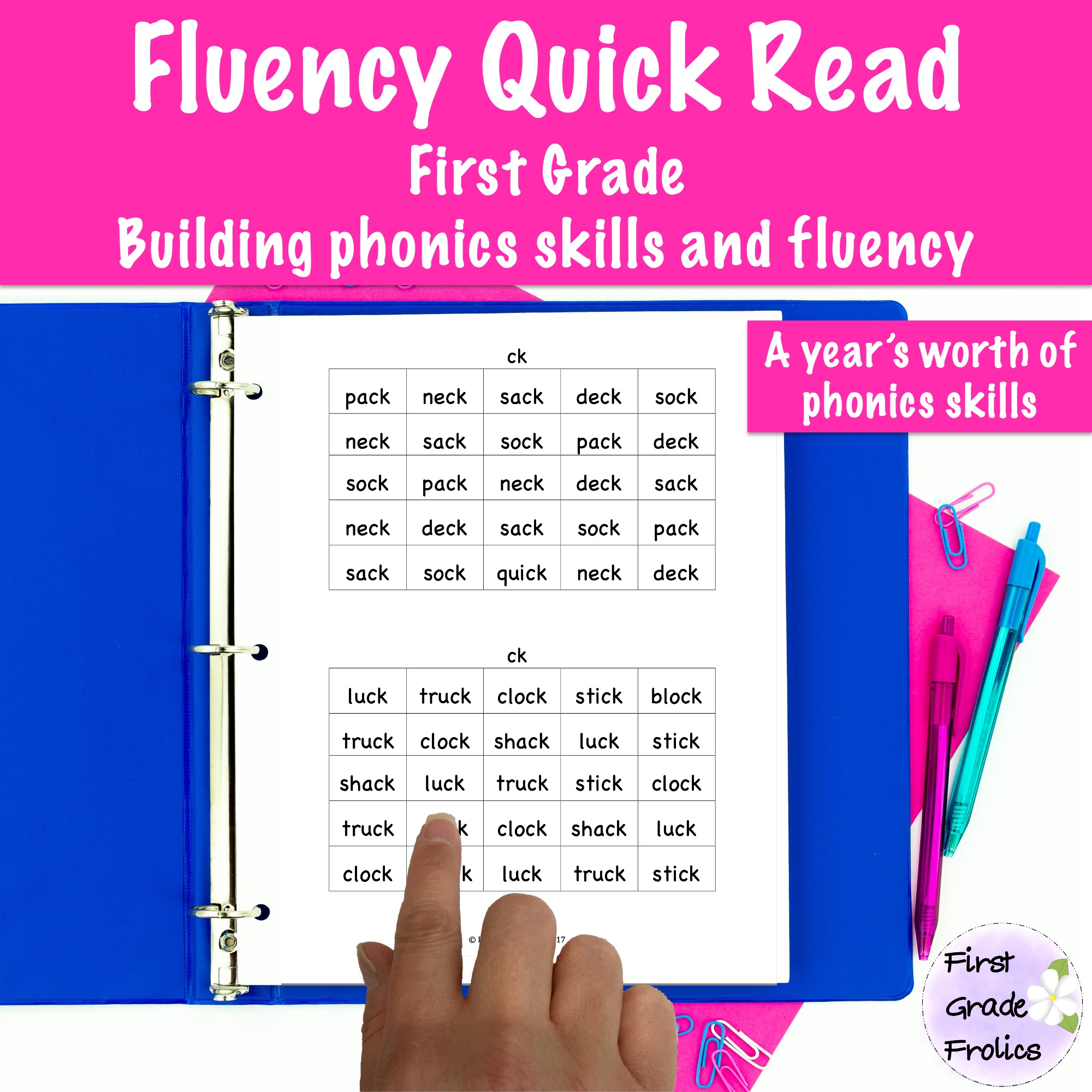 First Grade Fluency Quick Read Practice | Made By Teachers