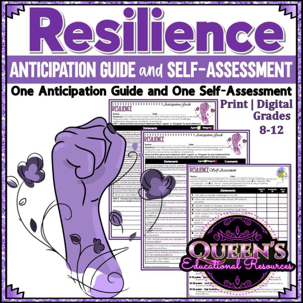 Resilience Anticipation Guide and Self-Assessment | Resilience ...
