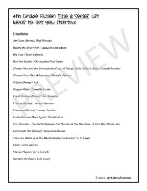 4th Grade Library Curriculum - Made By Teachers