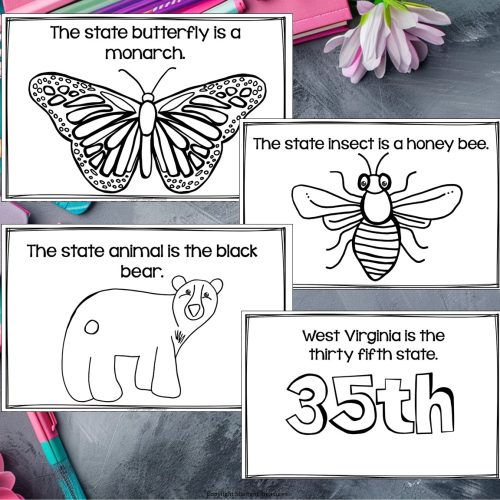 West Virginia Mini Book for Early Readers - A State Study - Made By ...