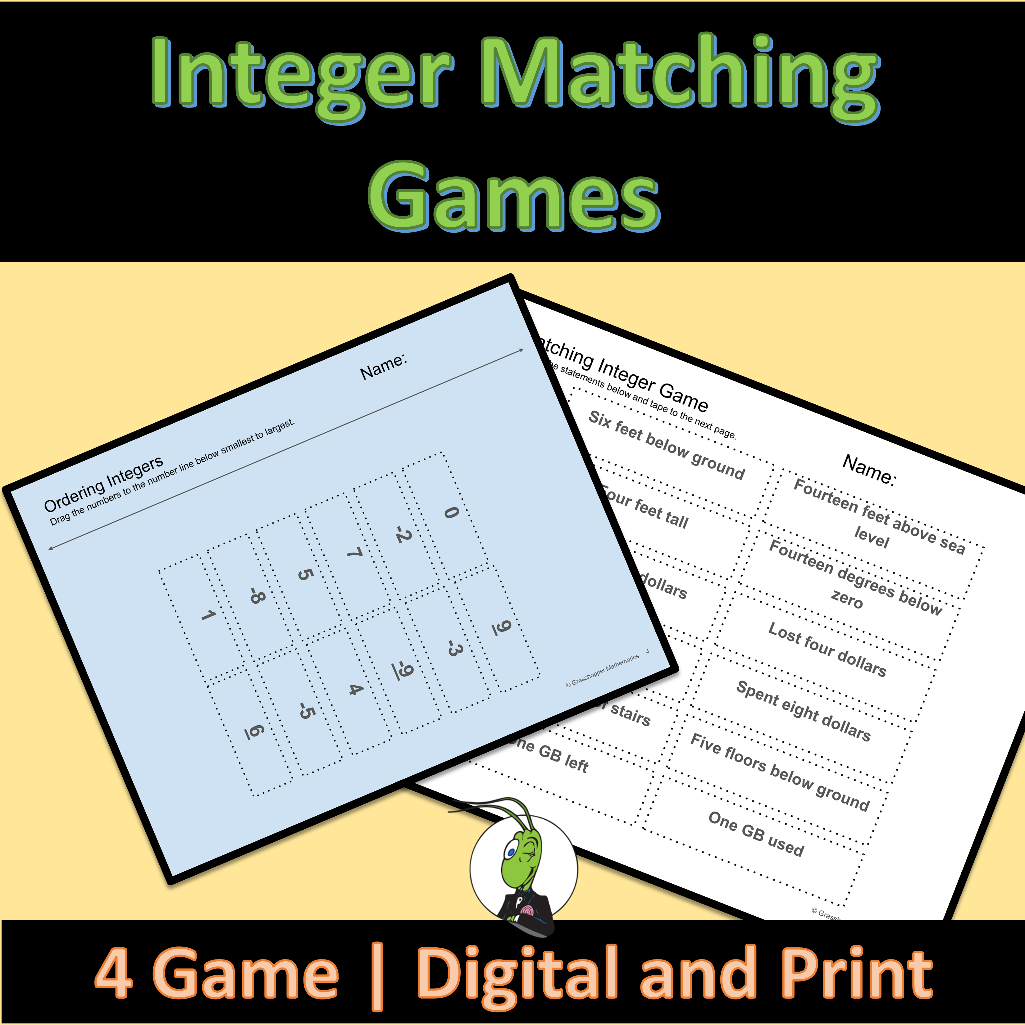Slope Intercept Form Find Slope Algebra 1 Task Cards | Boom Cards ...