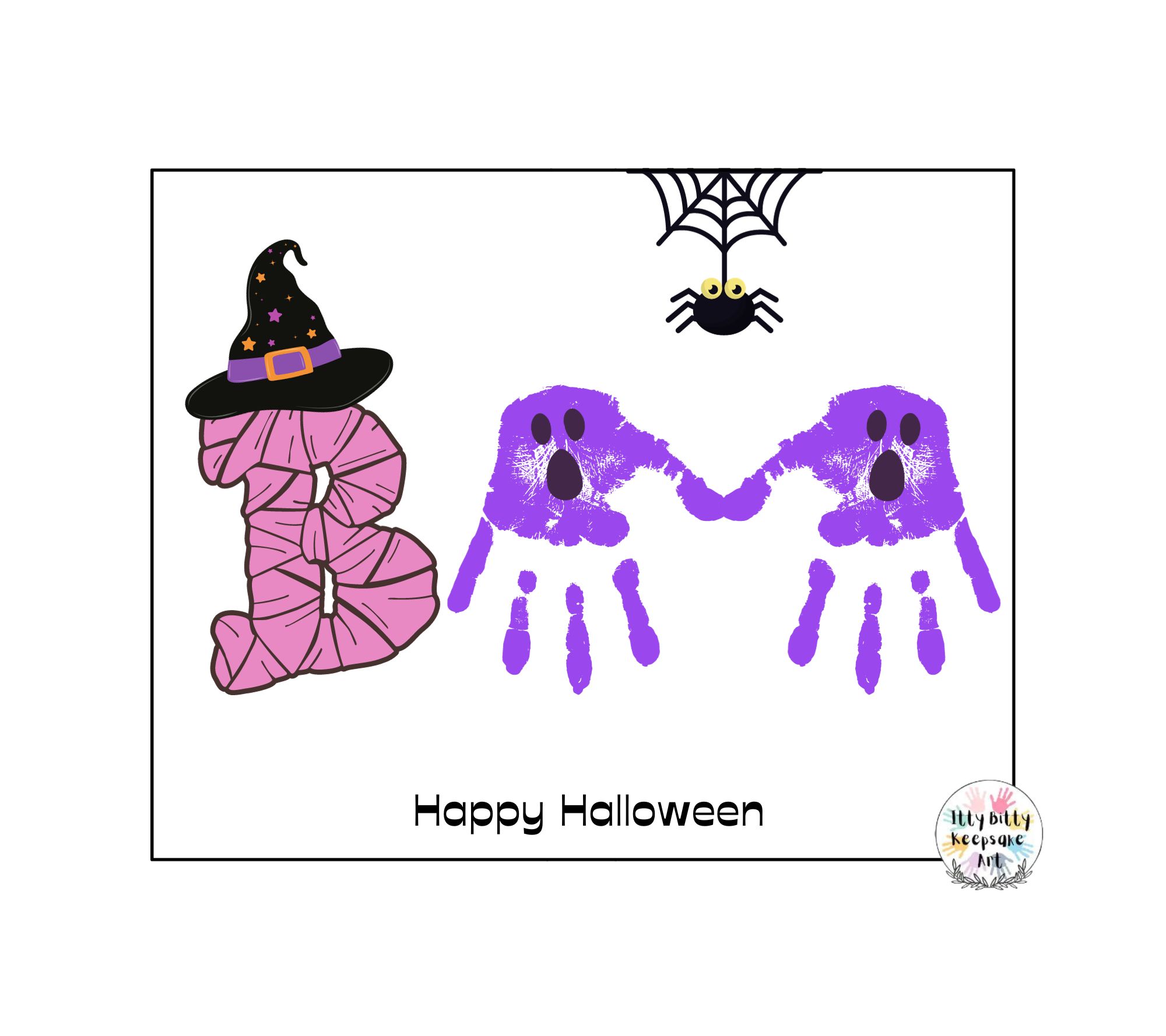 Letter P Handprint Craft Printable Template / P is for Pumpkin ...