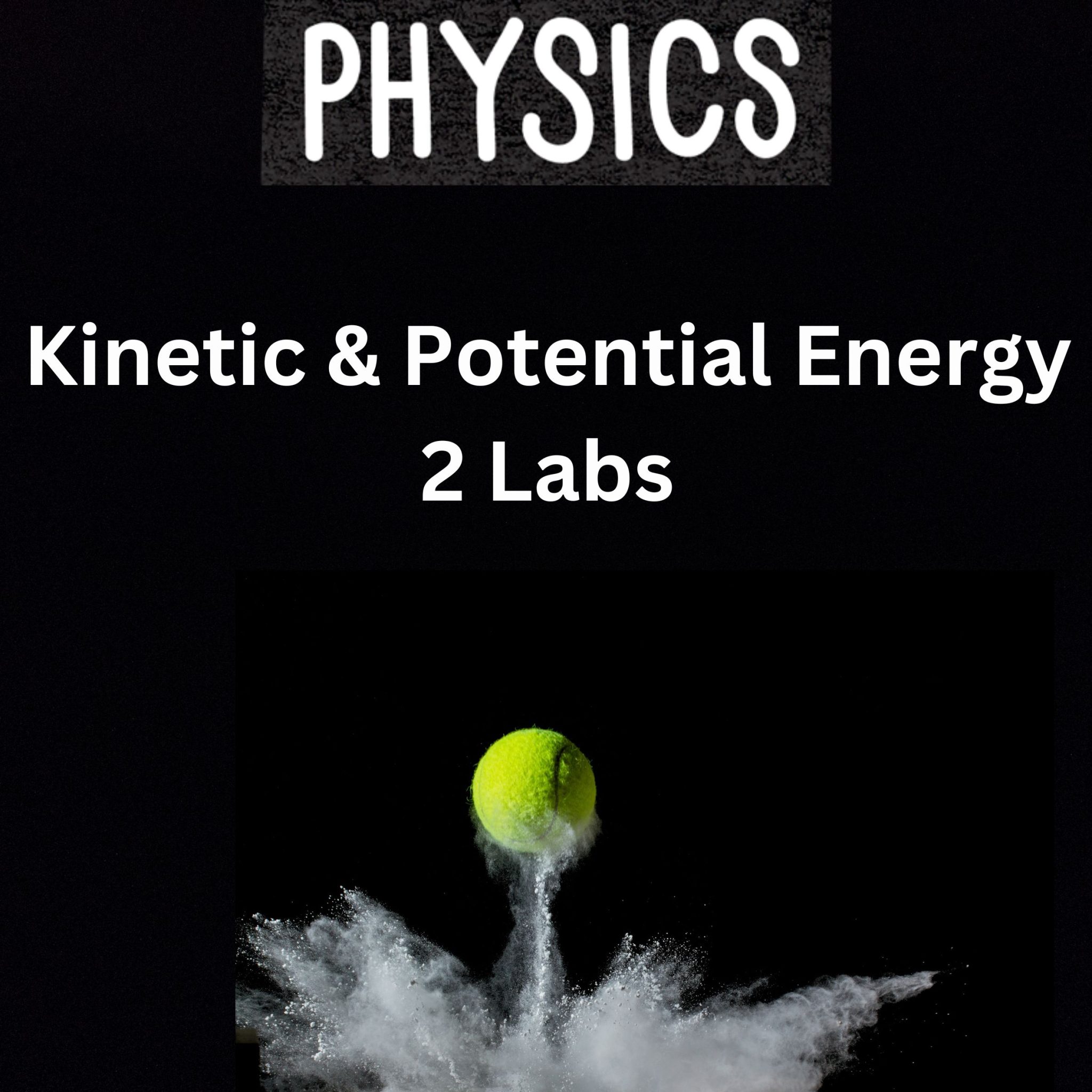 Physics Bouncing Ball Potential & Kinetic | Made By Teachers