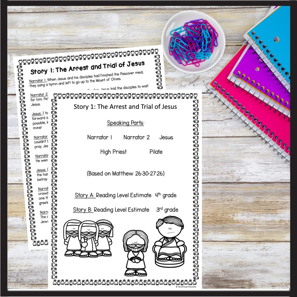 Easter Bible Story Readers Theatre - Made By Teachers