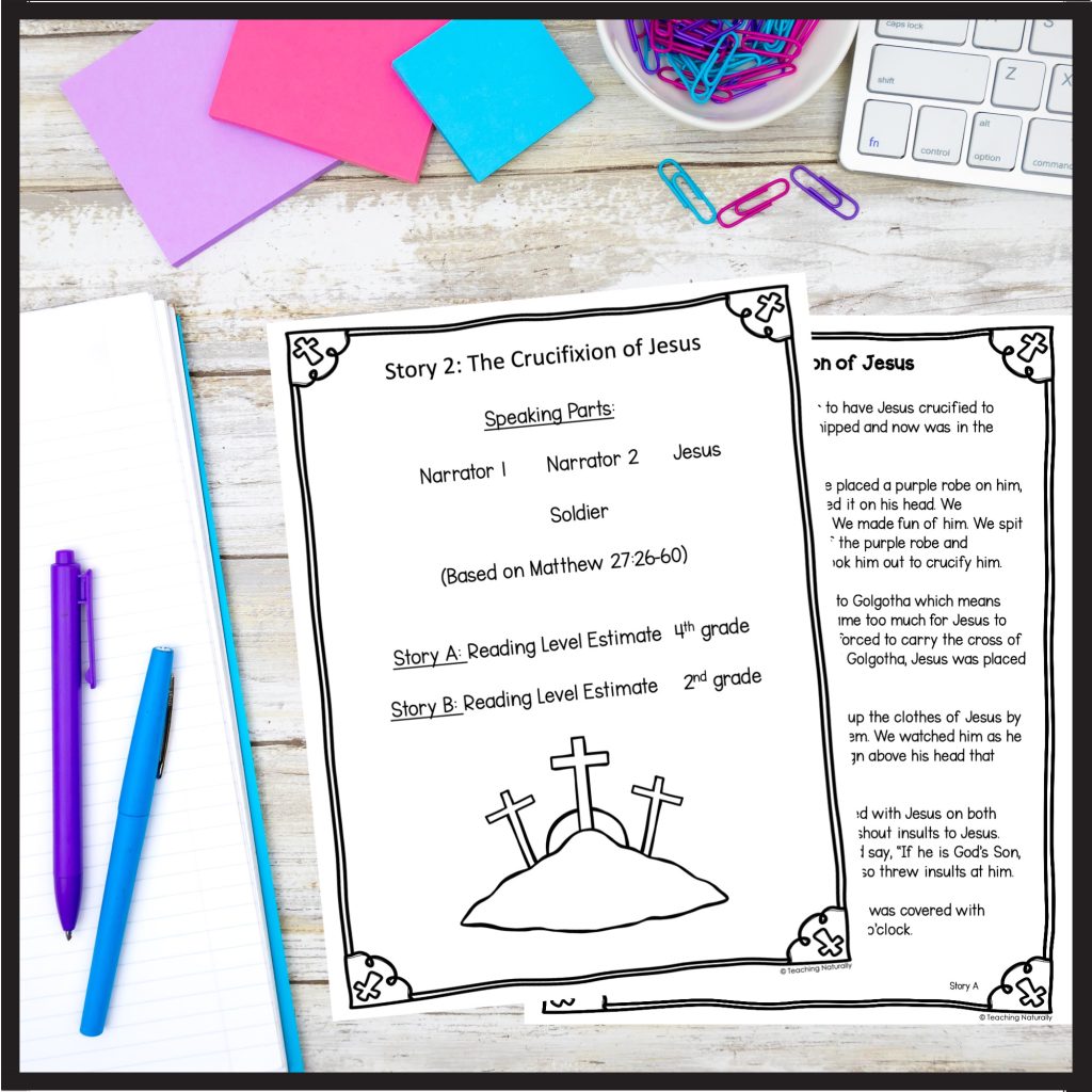 Easter Bible Story Readers Theatre - Made By Teachers
