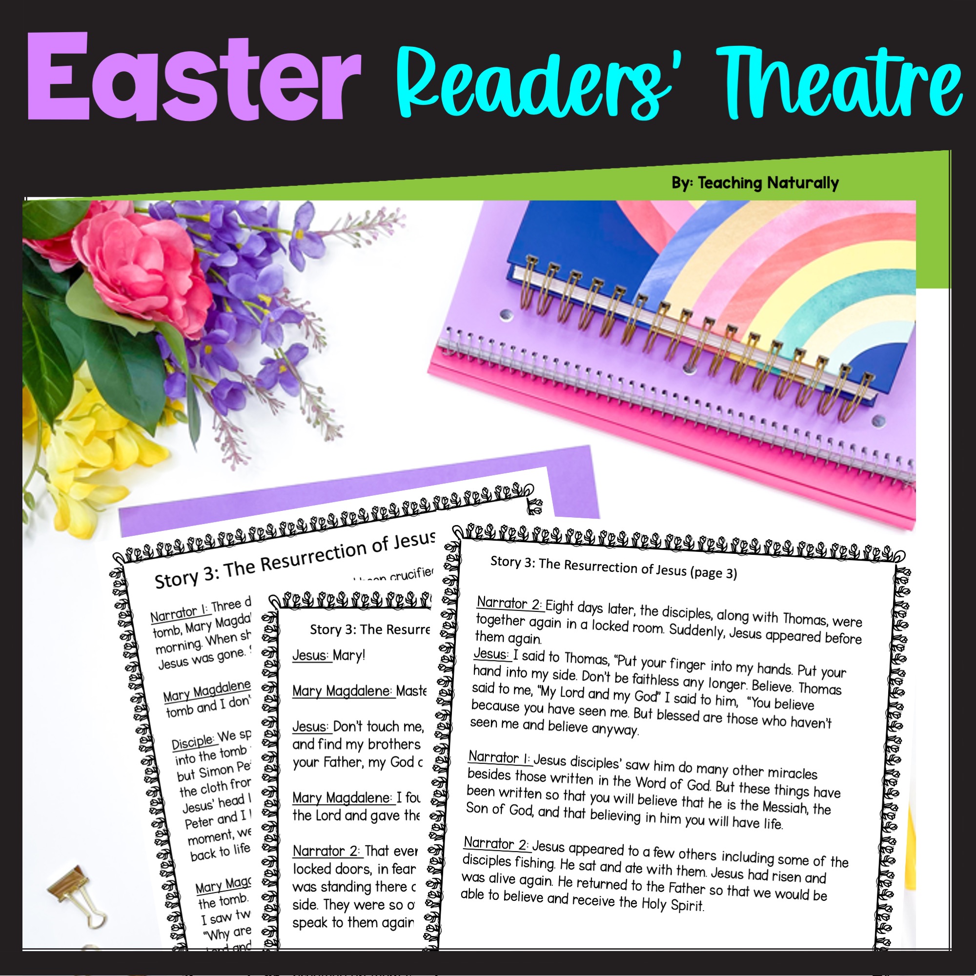 Easter Bible Story Readers Theatre - Made By Teachers