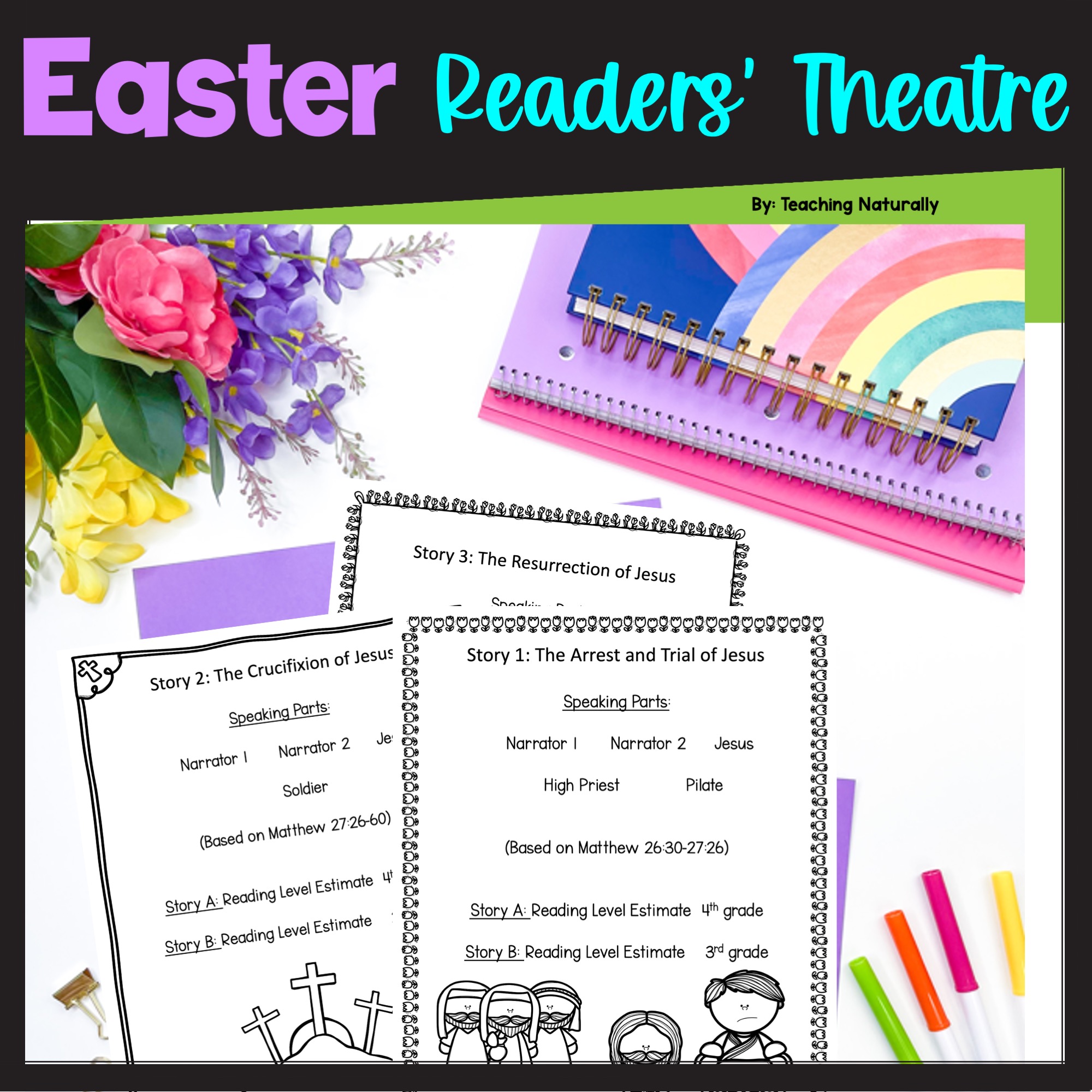 Easter Bible Story Readers Theatre - Made By Teachers