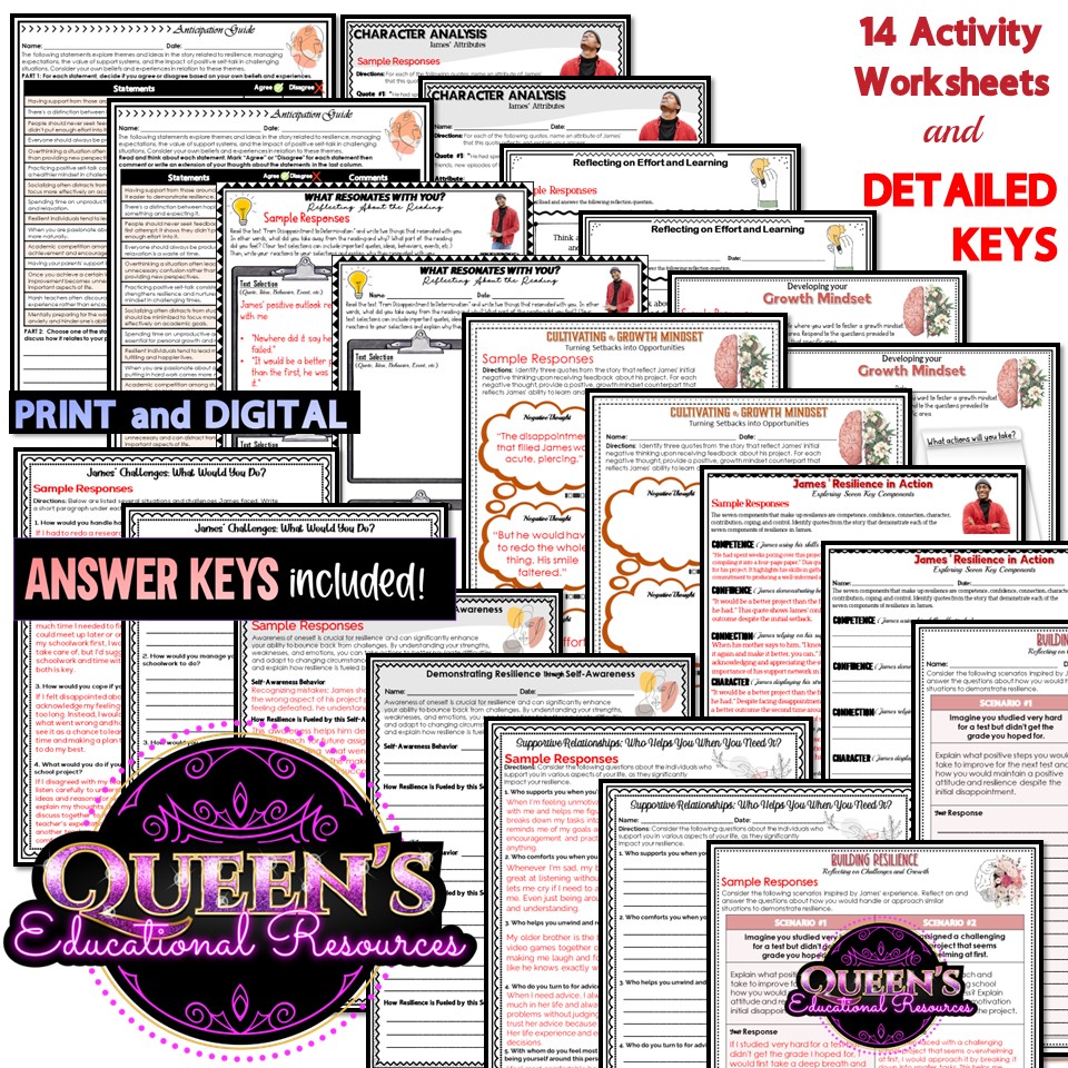 Resilience Activities | Resilience Scenarios | Resilience Reading ...