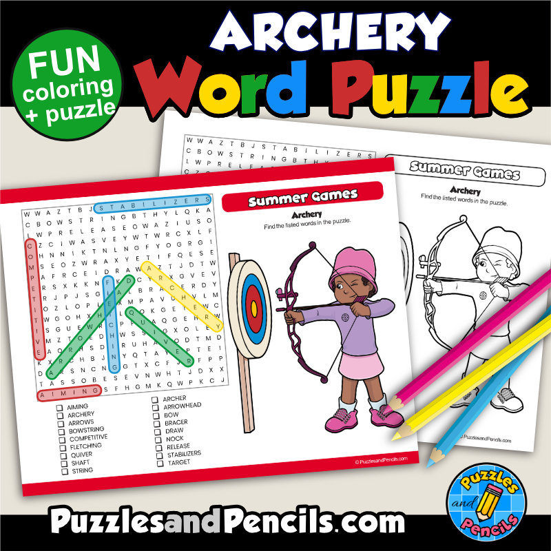 Self-Discipline Word Search Puzzle with Coloring | Character Education ...