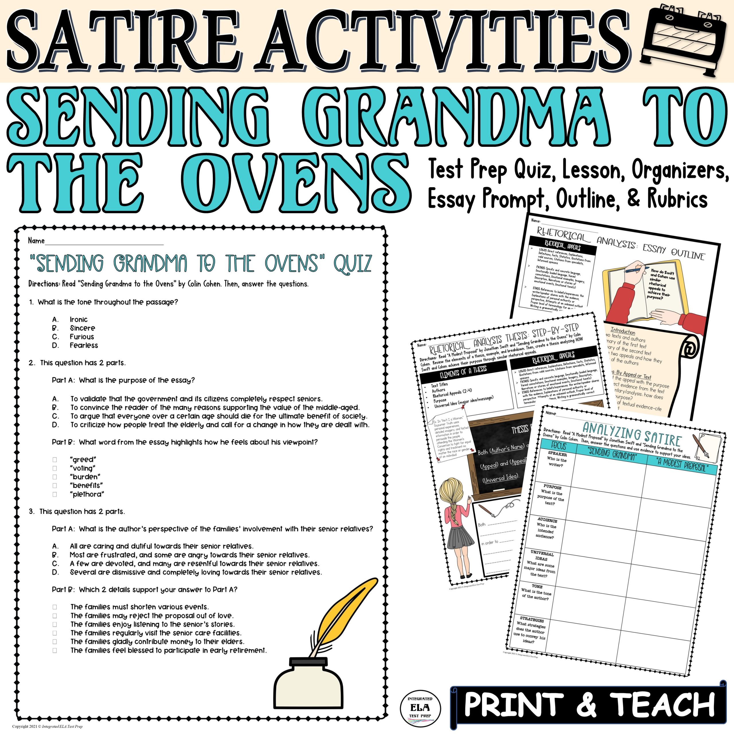 Kid Poetry Activities Worksheets Middle School Poem about Fears Quiz ...