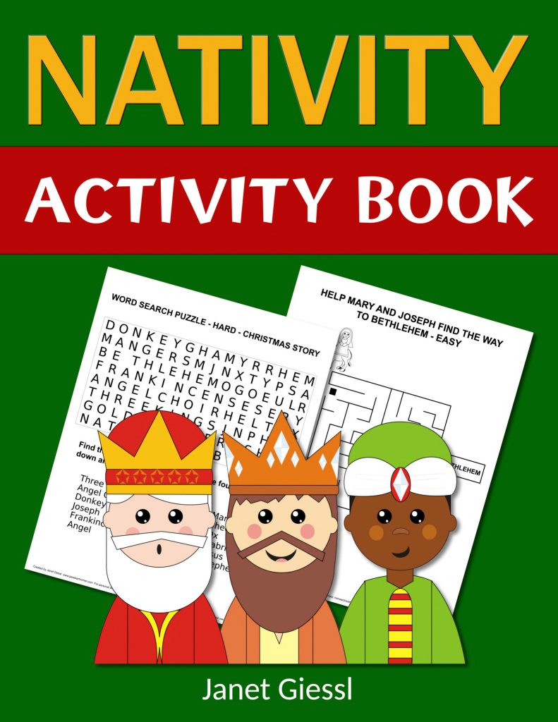 Nativity Coloring Activity Bundle - 3 in 1 - Personal and Educational ...
