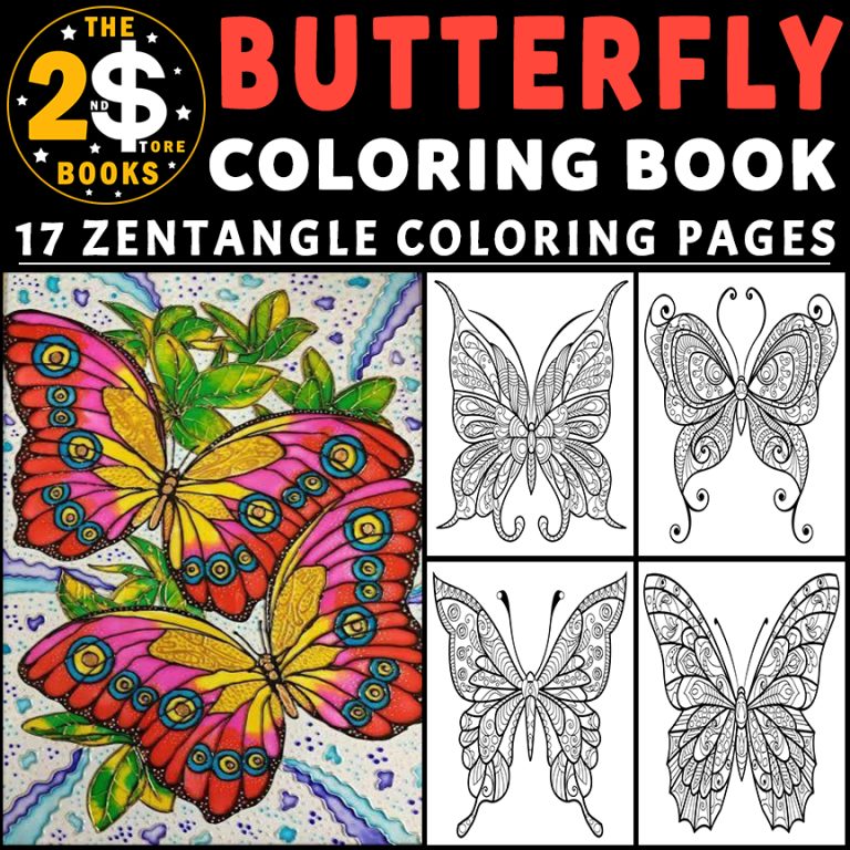 Cat Zentangle Coloring Book - 10 Pages | Made By Teachers
