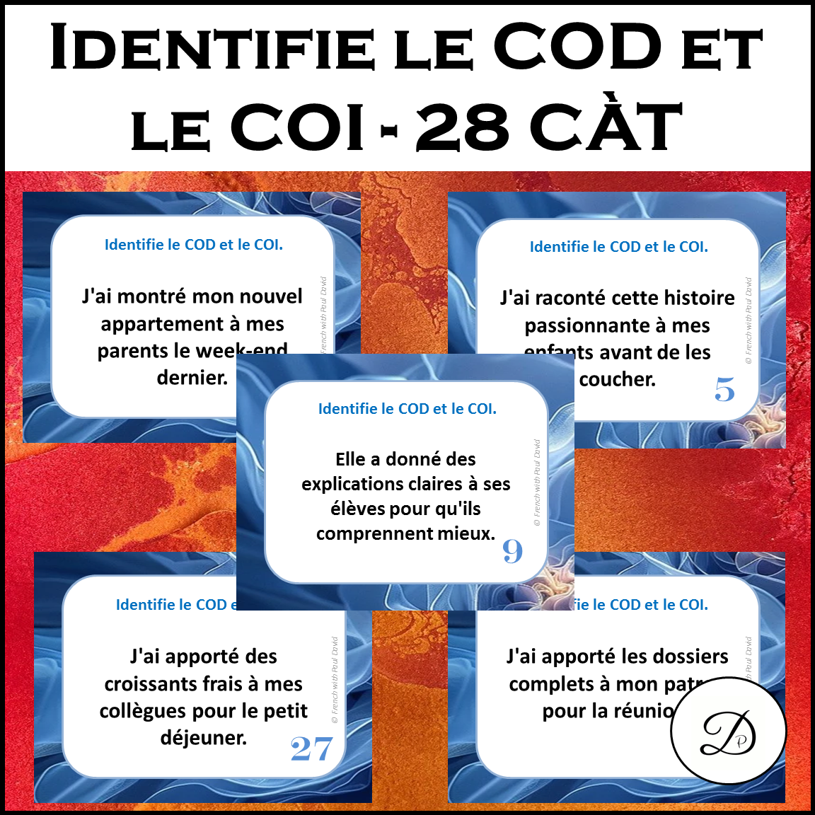 Signes de ponctuation - 11 affiches / French Punctuation Posters | Made ...